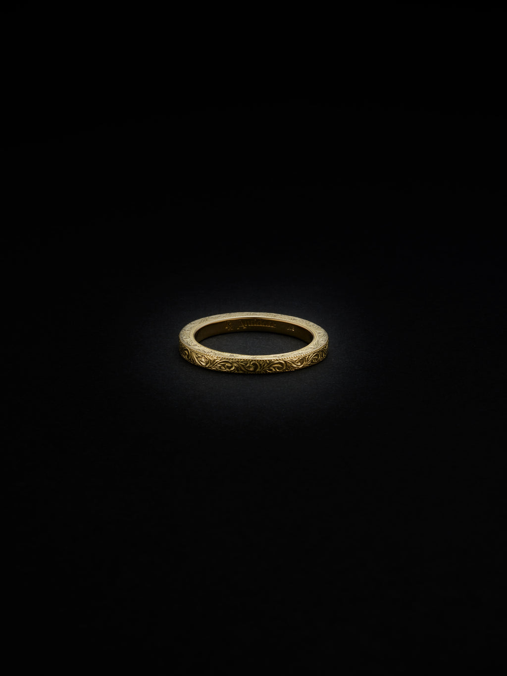 Engraved Flat Ring – Antidote